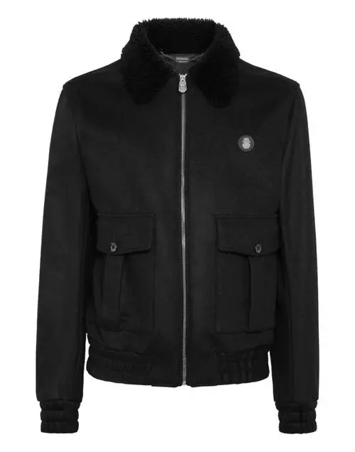 BILLIONAIRE Shearling Wool Jacket