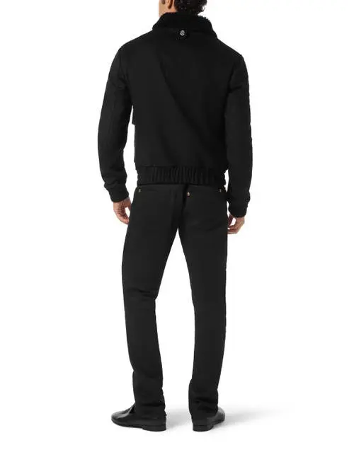 BILLIONAIRE Shearling Wool Jacket