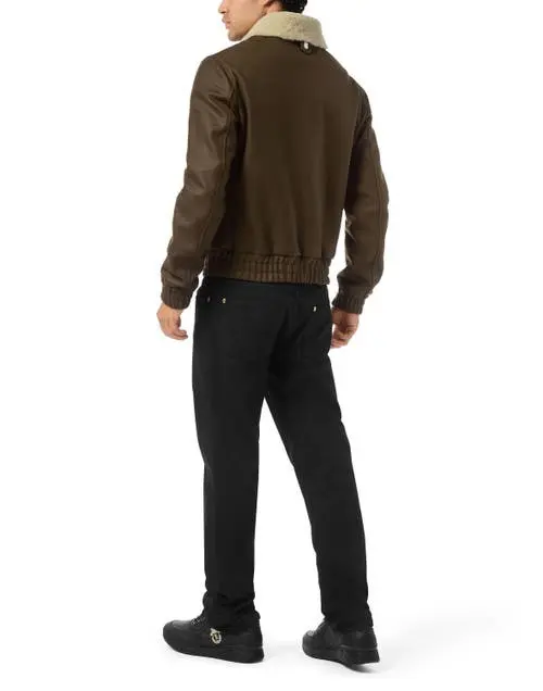BILLIONAIRE Shearling Wool Jacket