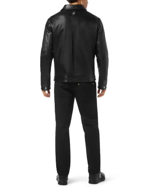 BILLIONAIRE Nappa Leather Blouson Jacket