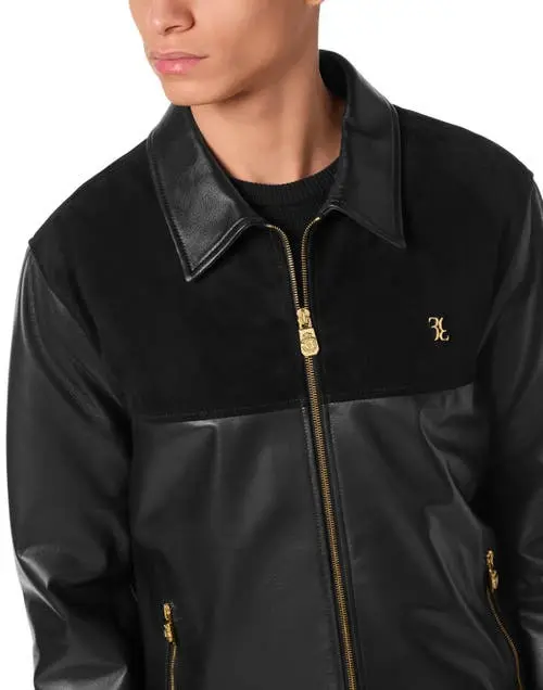 BILLIONAIRE Nappa And Suede Blouson