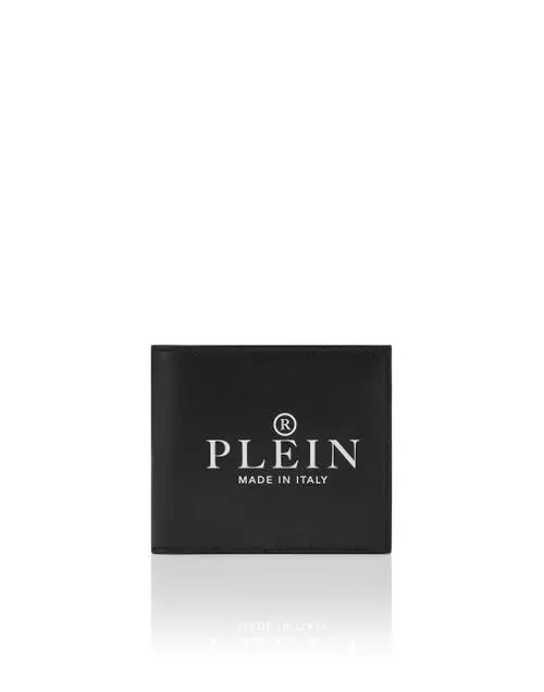 Philipp Plein French Wallet Iconic Plein - Black