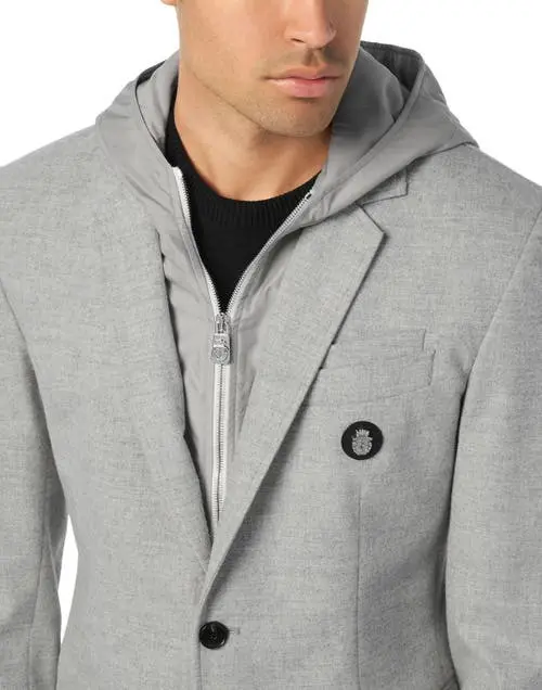 BILLIONAIRE Travel Hood Blazer