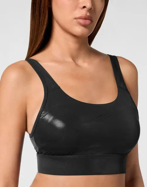 PLEIN SPORT Sport Bra Scratch
