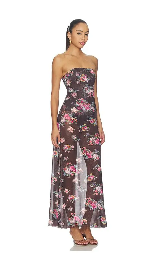AFRM Alfie Floral Maxi Dress - Java Snake Floral