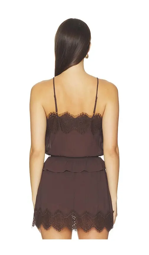 AFRM Healy Lace Trim Top