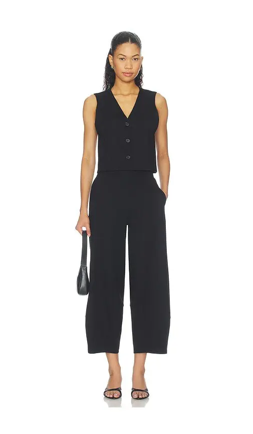 RIPLEY RADER Ponte Knit Cropped Vest