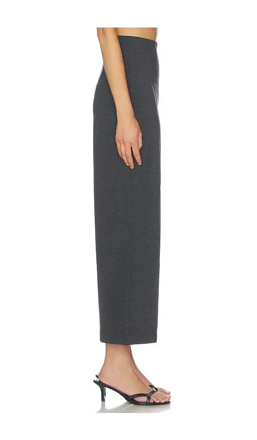 RIPLEY RADER Ponte Knit Cropped Pant - Charcoal