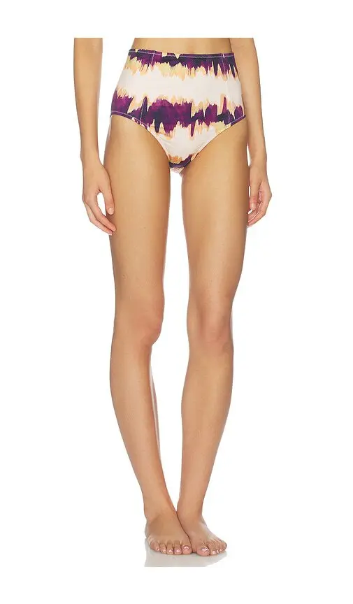 Ulla Johnson High Waisted Bikini Bottom - Quarry