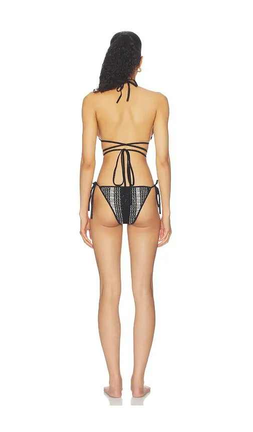 Missoni Two-piece Sequin Embellished Knit Bikini