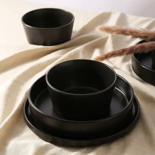 STONE + LAIN Celina Stoneware 12-piece Dinnerware Set