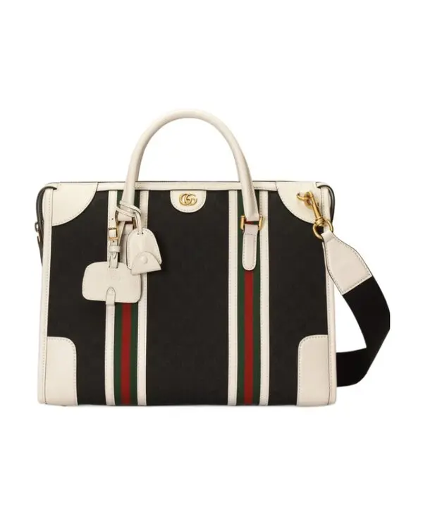 Gucci Bauletto Luggage Bag - Black