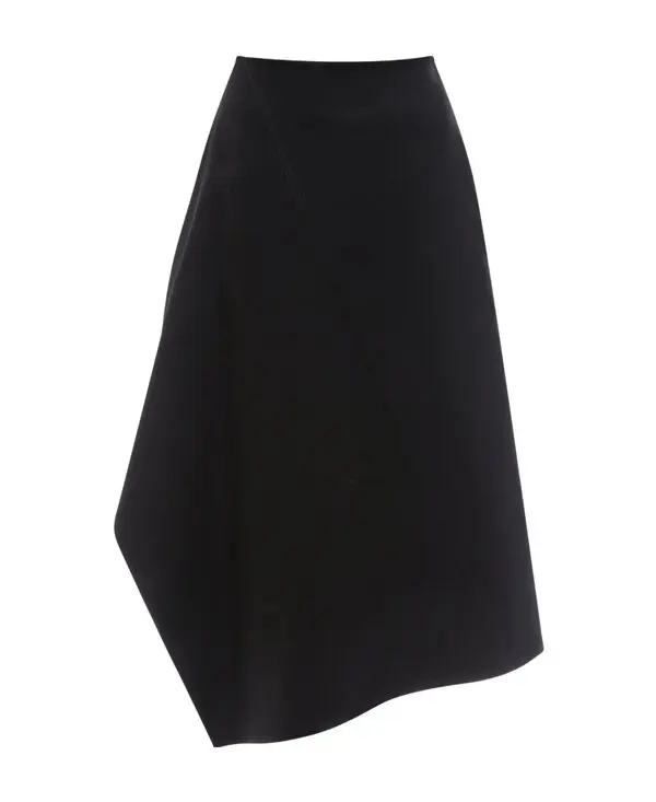 Bottega Veneta Asymmetric Midi Skirt