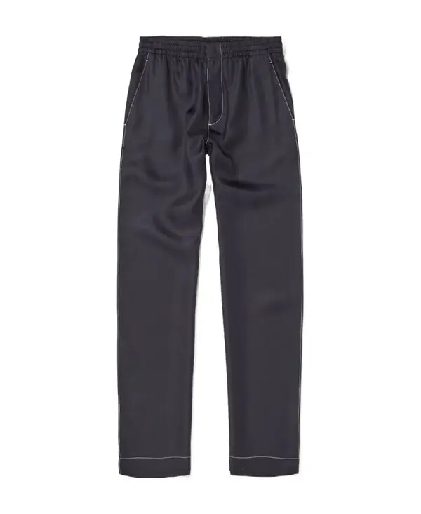 Prada Silk Straight Casual Pants