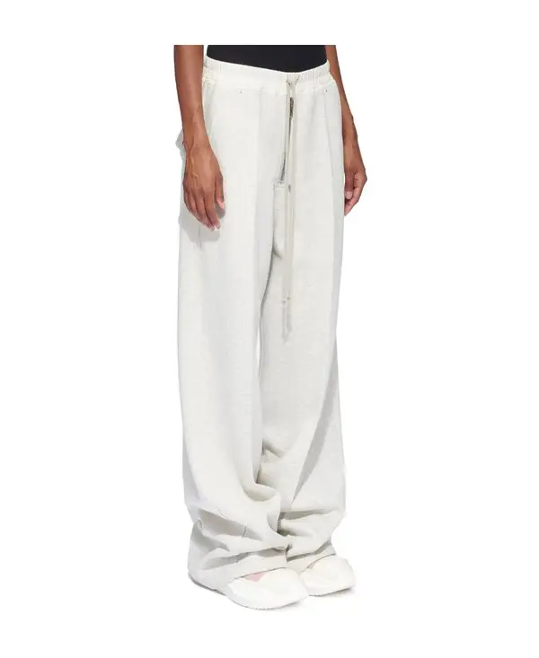 Rick Owens Wide-leg Cotton Track Pants