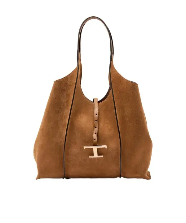 TOD'S Suede Tote Bag
