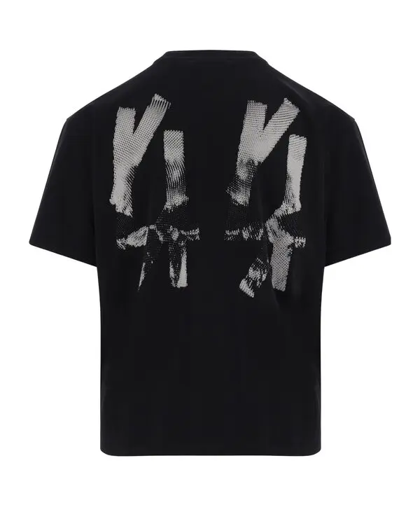 44 LABEL GROUP Skull Print T-shirt