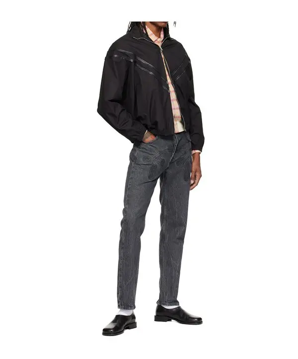 STEFAN COOKE Braided Jeans Black Wash