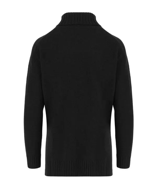 Bruno Manetti Ribbed Turtleneck Knitted Sweater