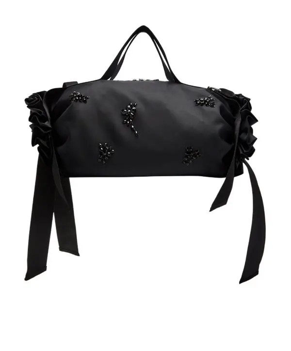 Simone Rocha Double Ribbon Rosette Handle Bag