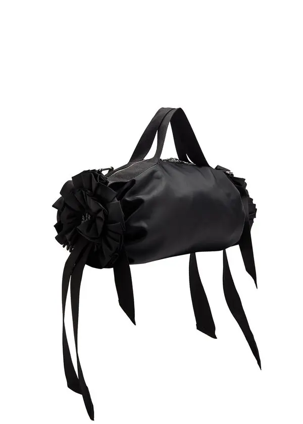 Simone Rocha Double Ribbon Rosette Handle Bag