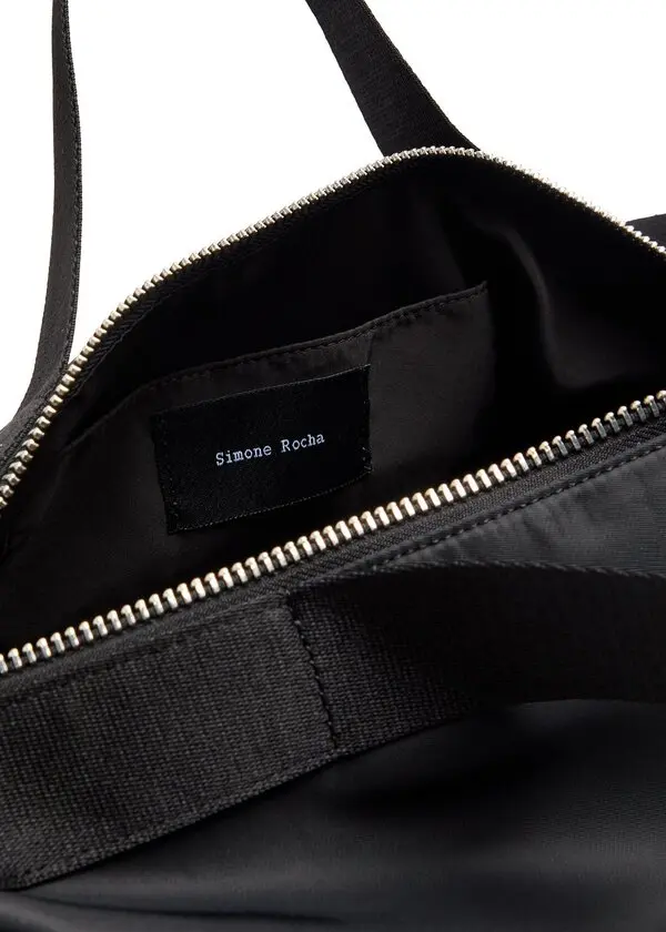 Simone Rocha Double Ribbon Rosette Handle Bag