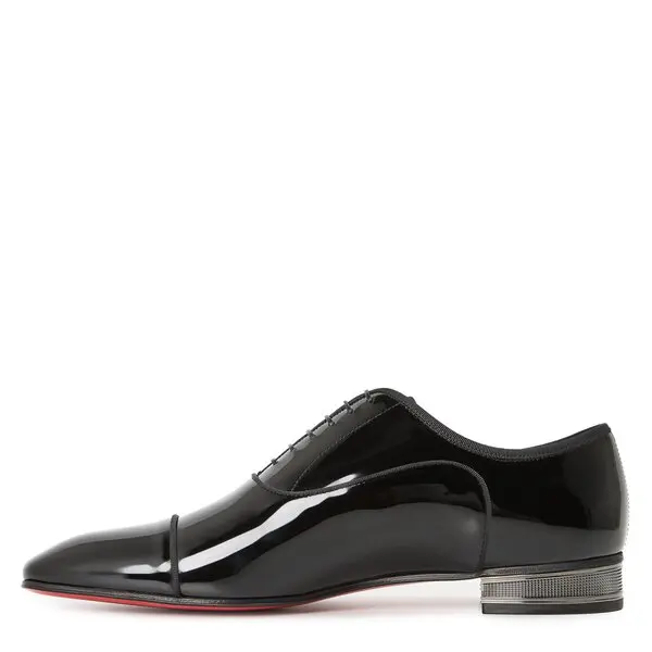 CHRISTIAN LOUBOUTIN Patent Leather Low-heel Shoes