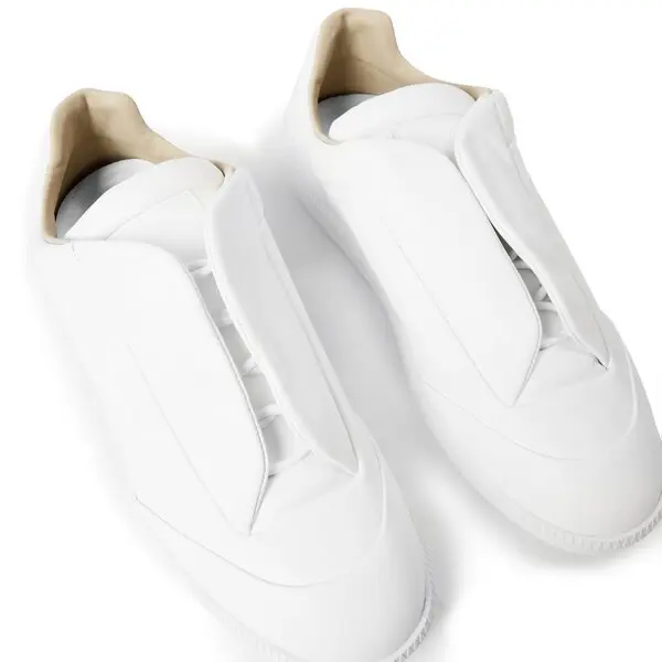 MAISON MARGIELA Low Top Slip-on Leather Sneakers