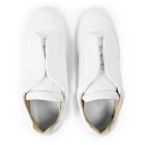 MAISON MARGIELA Low Top Slip-on Leather Sneakers