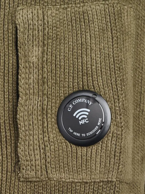 C.P. COMPANY Lens Pocket Knitted Sweater
