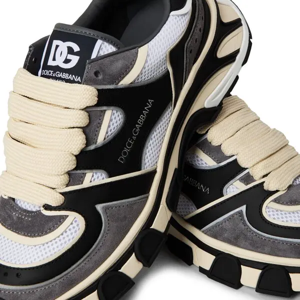 Dolce & Gabbana Chunky Platform Sneakers With Paneled Design
