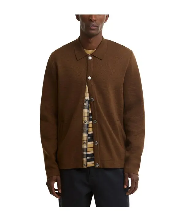 Barbour Collar Knit Jacket