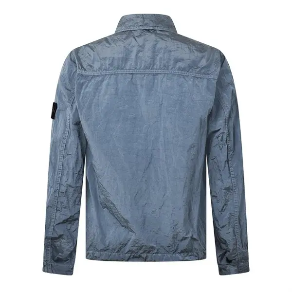 Stone Island Collared Lightweight Zip Up Jacket