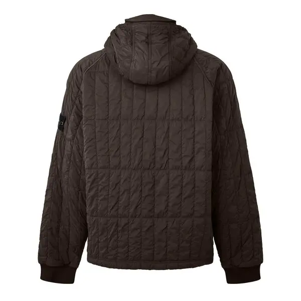Stone Island Hooded Quilted Jacket