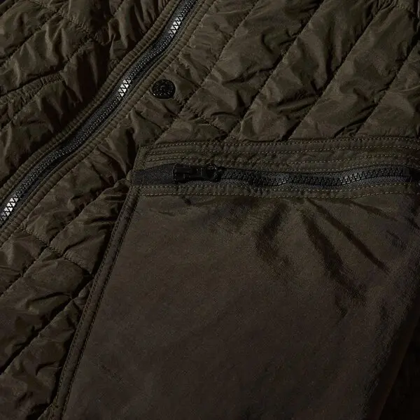 Stone Island Hooded Quilted Jacket