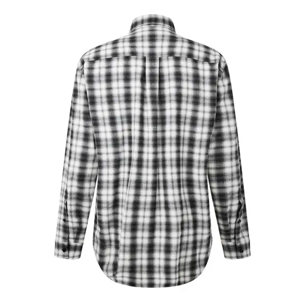 Balenciaga Plaid Longsleeve Shirt