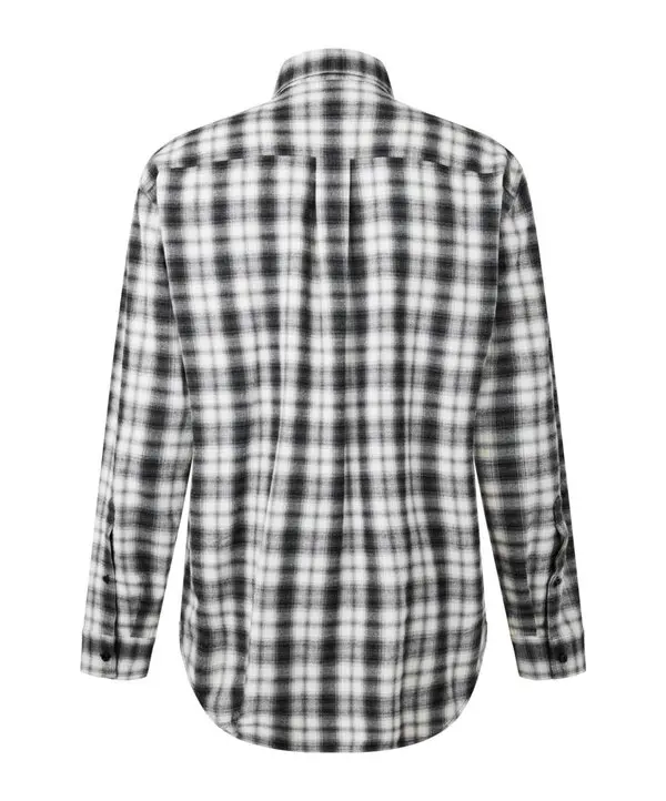 Balenciaga Plaid Longsleeve Shirt