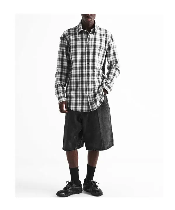 Balenciaga Plaid Longsleeve Shirt