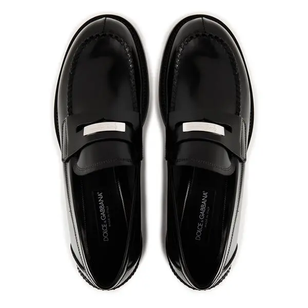 Dolce & Gabbana Polished Penny Loafers