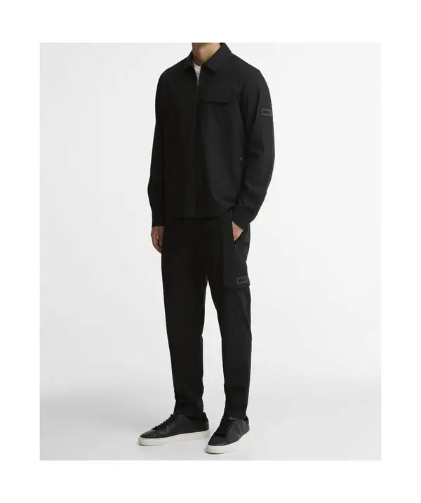 Barbour Long-sleeve Zip-up Shirt Jacket With Flap Pocket