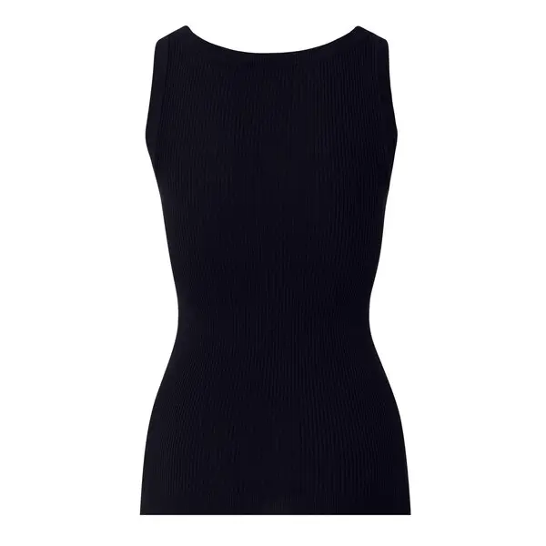 Miu Miu Square-neck Ribbed Knit Tank Top