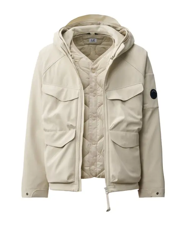 C.P. COMPANY Hooded Lens-detail Jacket