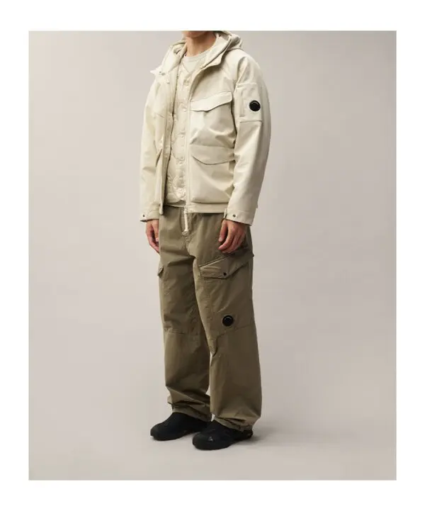C.P. COMPANY Hooded Lens-detail Jacket