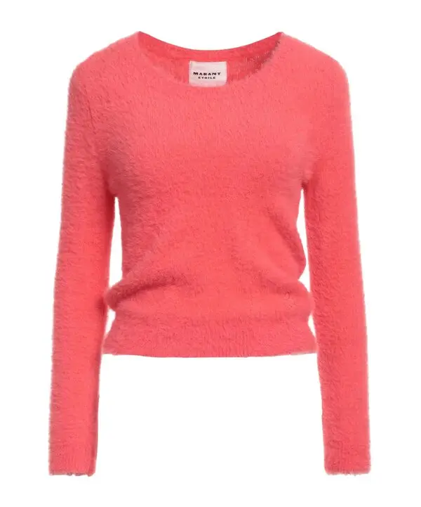 Isabel Marant Étoile Crew Neck Long Sleeve Knitwear - Coral
