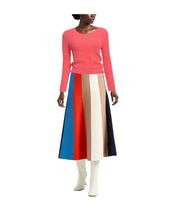 Isabel Marant Étoile Crew Neck Long Sleeve Knitwear - Coral