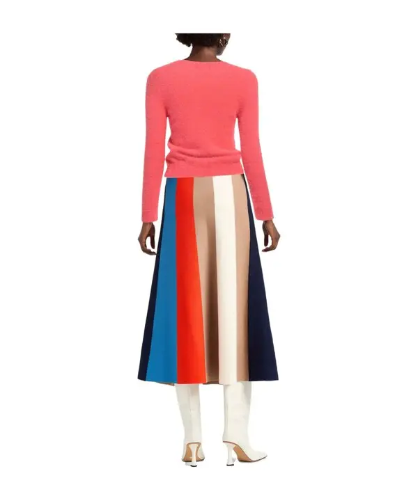 Isabel Marant Étoile Crew Neck Long Sleeve Knitwear - Coral