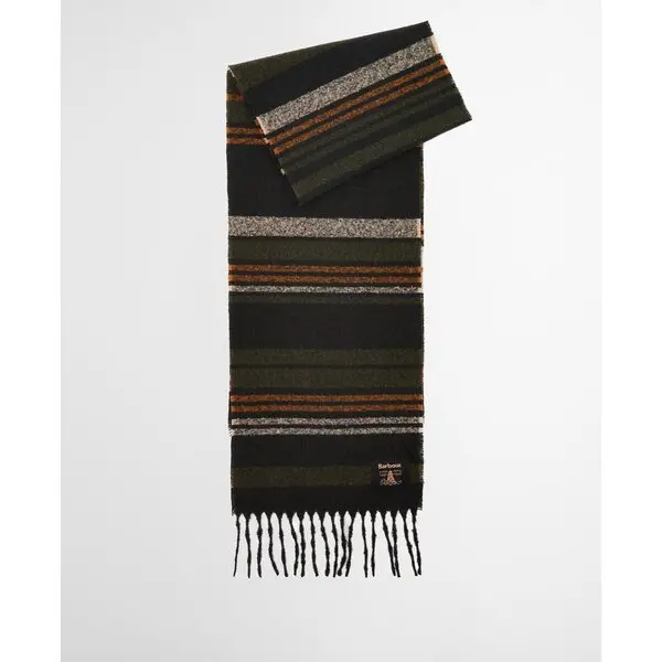 Barbour Striped Scarf