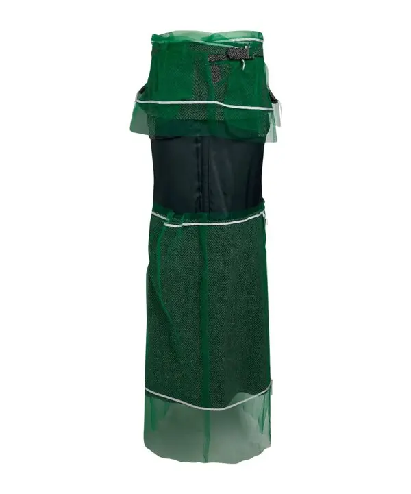 MAISON MARGIELA Sleeveless Off-shoulder Dress
