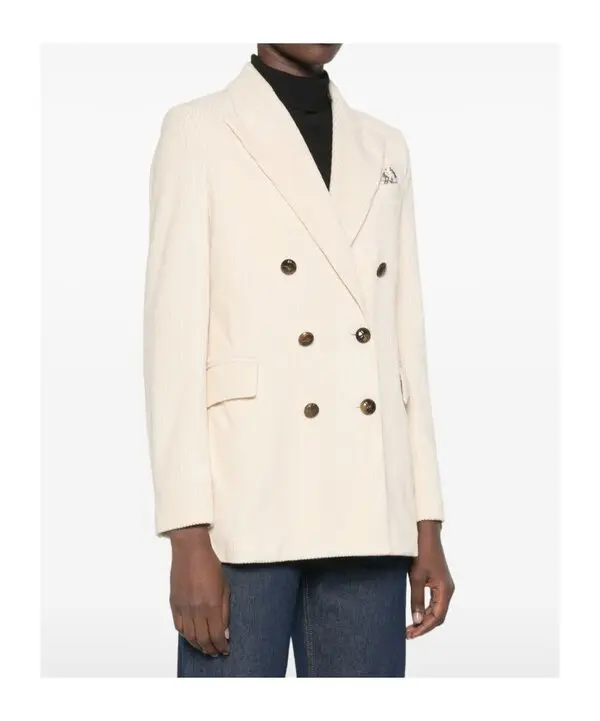 CIRCOLO 1901 Double-breasted Corduroy Jacket