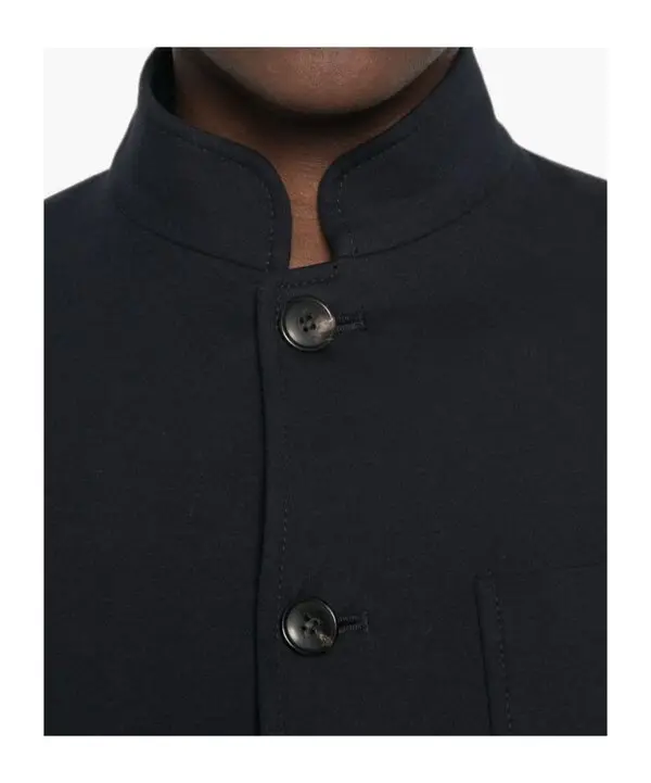 CIRCOLO 1901 Mandarin Collar Patch Pocket Jacket